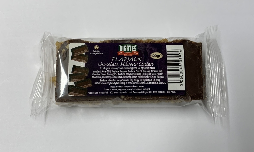 RJ Chocolate Flapjack [24x125g] - Bradleys