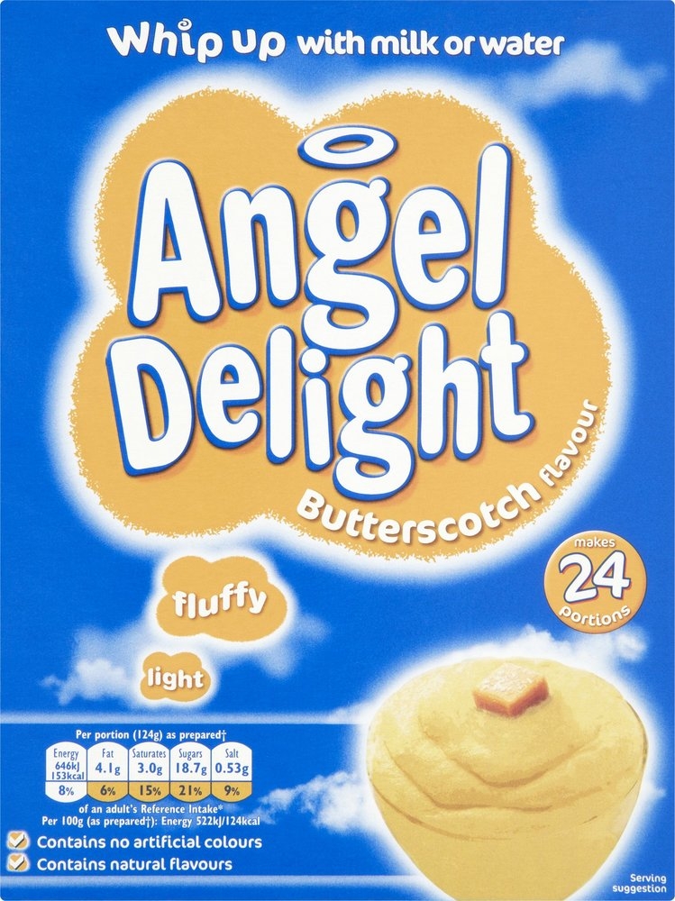 Birds Butterscotch Angel Delight [600g] - Bradleys