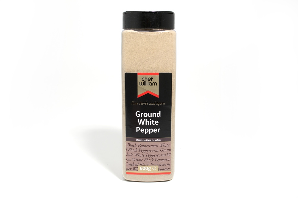 Ground White Pepper [600g] - Bradleys
