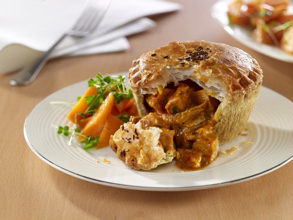 Wrights Unbaked Chicken Balti Pies [24x240g] - Bradleys