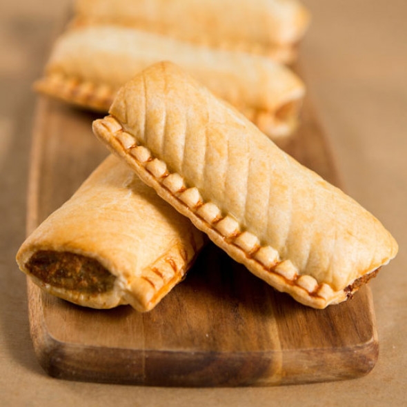 Proper Cornish School Compliant Sausage Roll [60x120g] - Bradleys