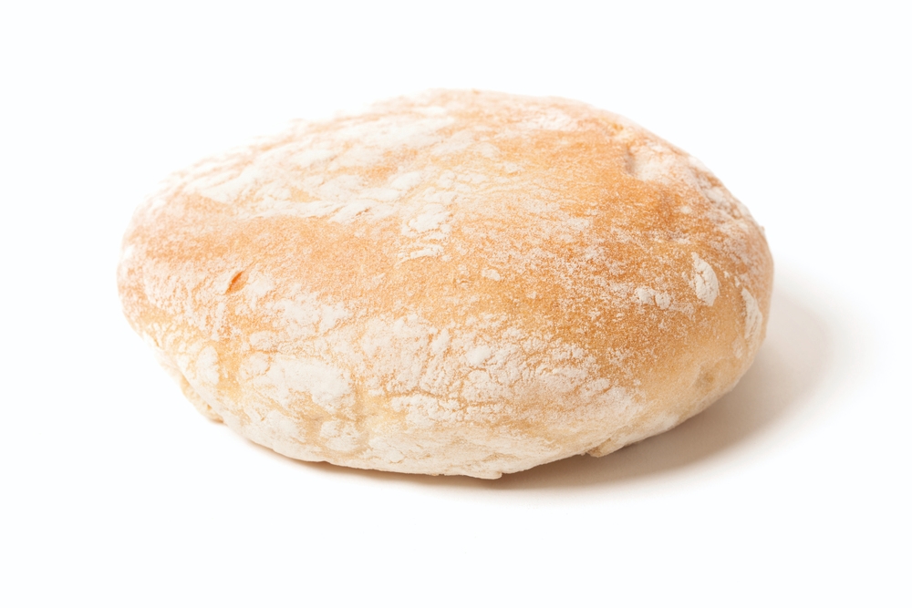 Speciality Breads FD14 White Round Soft Roll [200x70g] - Bradleys